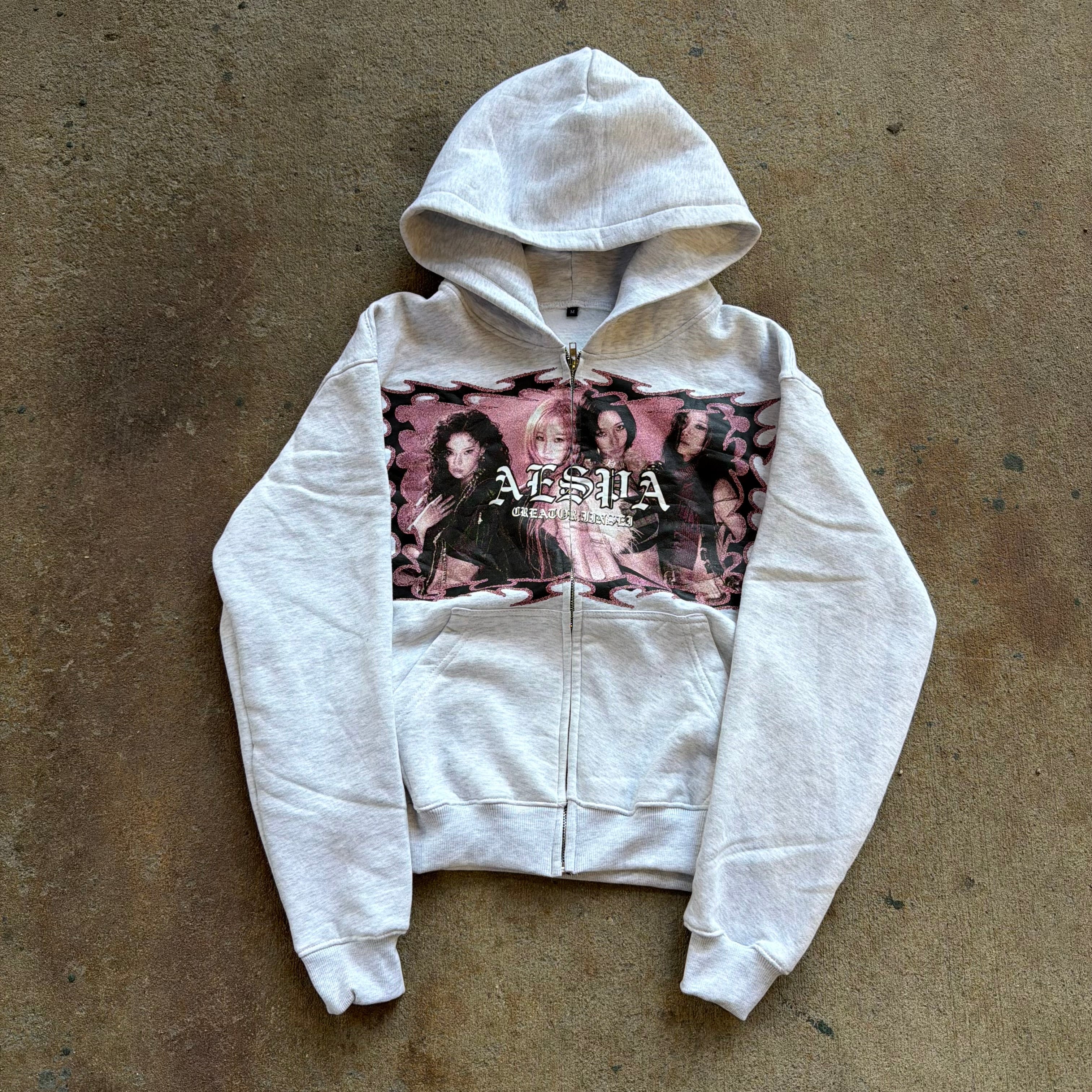 AESPA METAL ZIP-UP